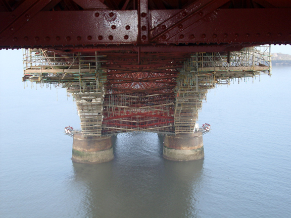 The Forth Rail Bridge, Scotland | Scaffolding